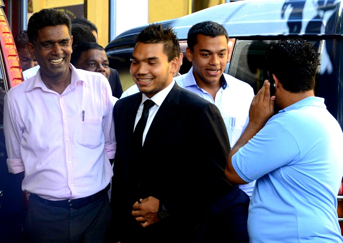 Namal, Yoshitha at CCD...