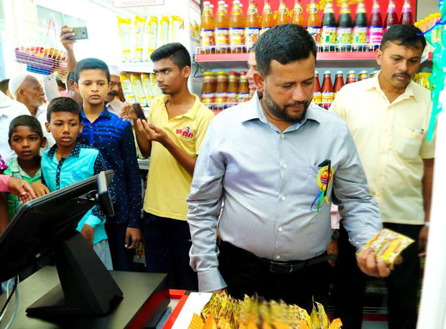 New Lanka Sathosa launch...