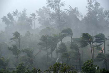 Met Department warns of strong winds and heavy showers