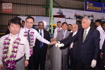 Keel Laying Ceremony...