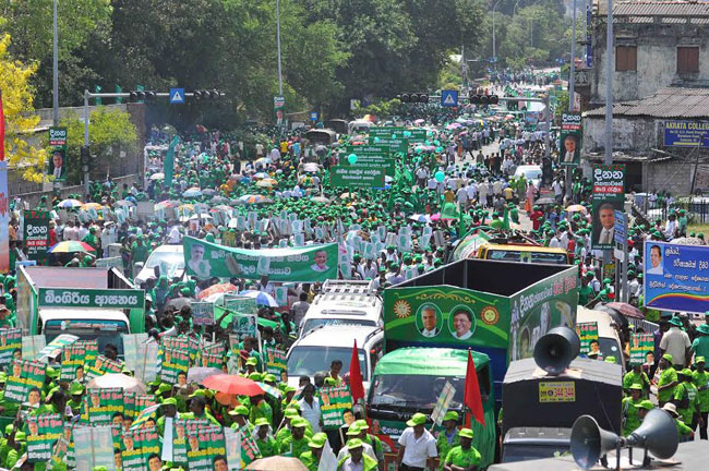 UNP rally...
