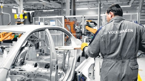 Car manufacturing factory construction begins today