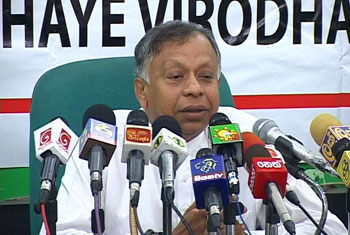 VIDEO: Jayalath challenges the government