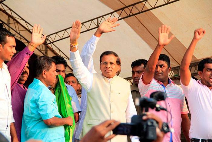 Maithripala in Puttalam...