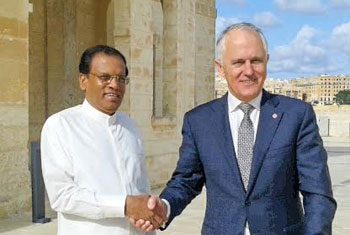 President meets Premier of Australia...