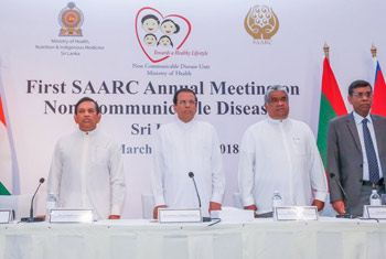 First SAARC Meeting on NCDs...