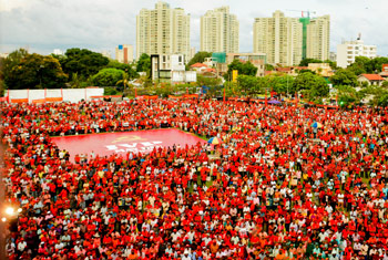 JVP May Day rally...