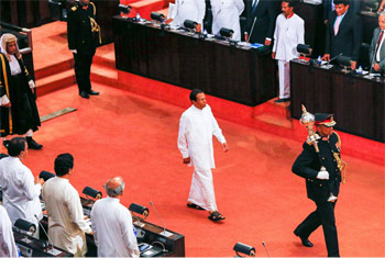 2nd session of Parliament opens...