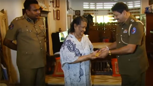 Lester’s Golden Peacock award returned to Sumithra Peiris