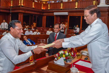 Another set of Ministers sworn in...