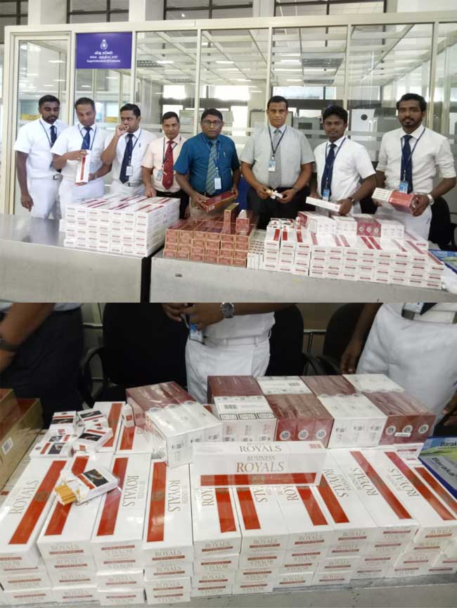 Nearly 50,000 foreign cigarettes intercepted at BIA