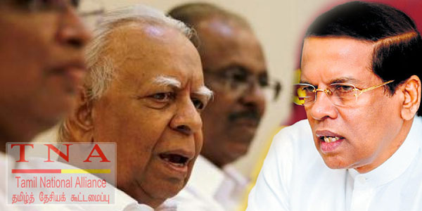 TNA to support UNP-led govt; 14 MPs write to President