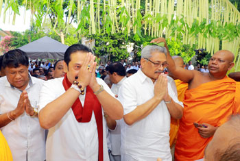 Oil Anointing ceremony…