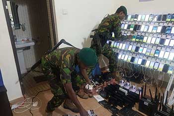 STF bust telecom racket...