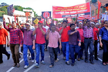 JVP mass rally…