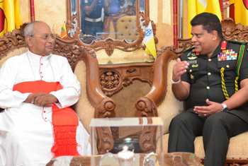 Army Chief visits Cardinal...