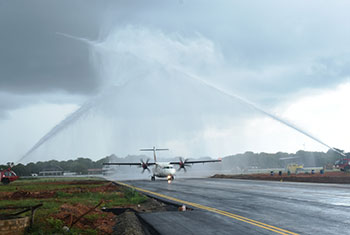 Jaffna International Airport opened...