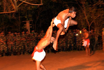 Angampora training for security forces…