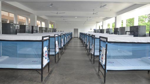 Quarantine centre set up at Boossa naval premises