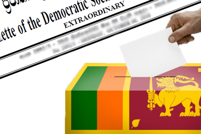 Gazette announcing General Election date issued