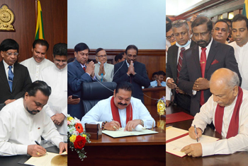 More Cabinet Ministers take office…