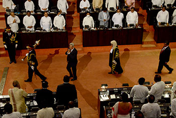 Ceremonial Opening of 1st Session of Parliament...