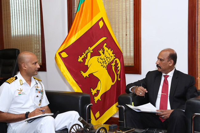 Indian Defence Advisor calls on Defence Secretary