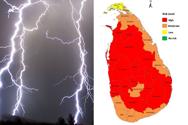 Met. Dept. issues advisory for severe lightning