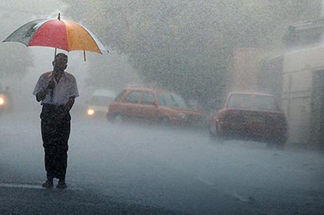Heavy rainfall expected in parts of the country
