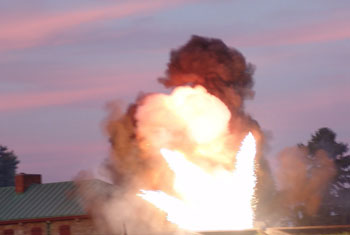 Artillery shell explodes in Nochchiyagama