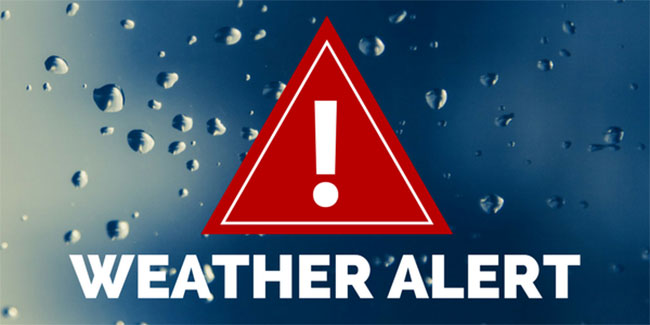 Met Dept. warns of very heavy rainfall above 150 mm