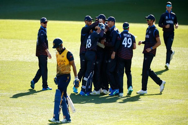 ICC T20 WC: Namibia pull off an upset for ages, down Asian champions Sri Lanka by 55 runs