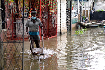 Floods in Colombo...