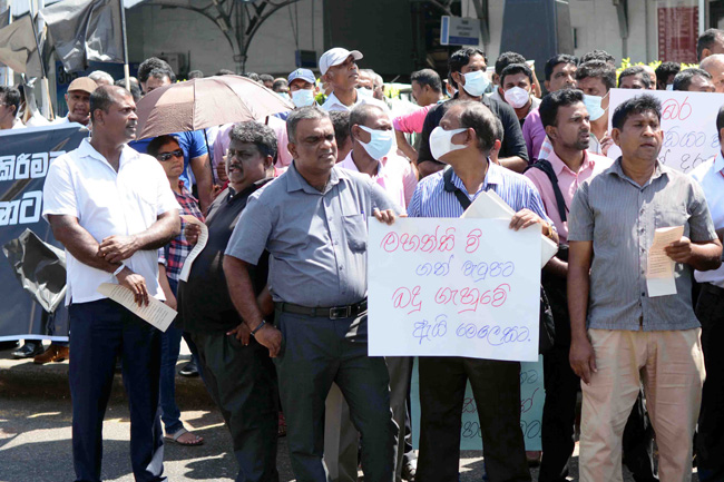 Trade Union protest…