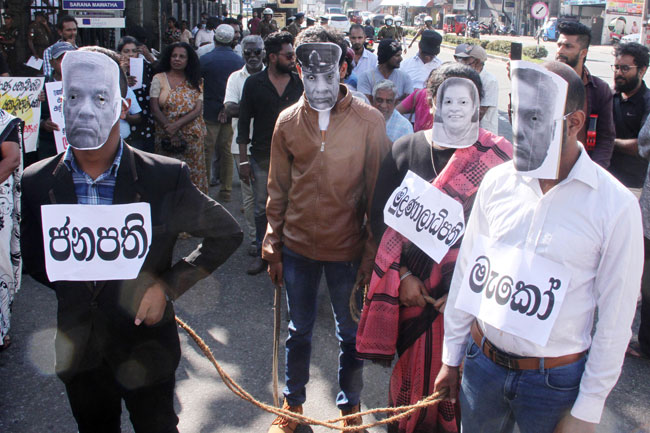 Protest near Election Commission…