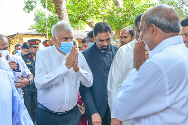 President announces plans to develop Mannar as an energy hub