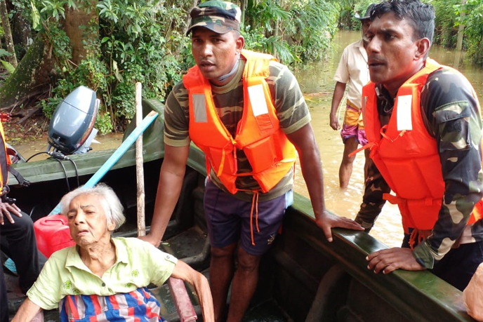 Army deploys disaster relief teams…