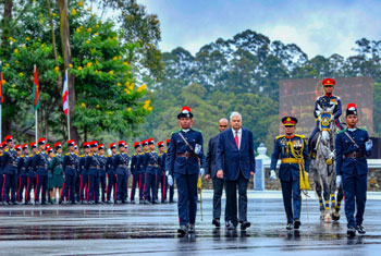 SLMA Colours Re-Awarding and Commissioning Parade...