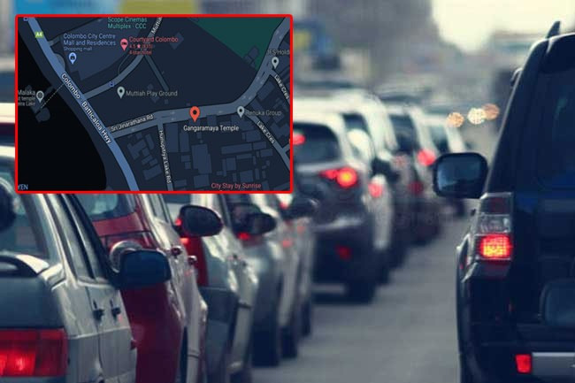 Special traffic plan in Colombo on Monday