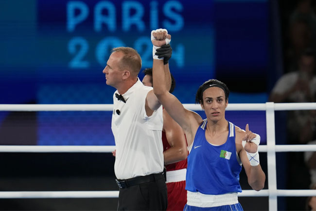 Boxer Imane Khelif fights for gold to cap an Olympics filled with ...